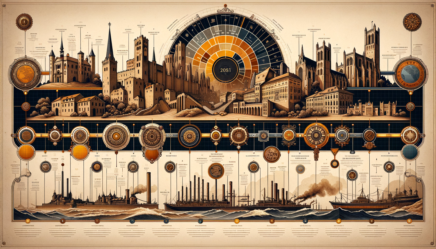 Tableaux Ligne du Temps Historique : Visualiser les Époques