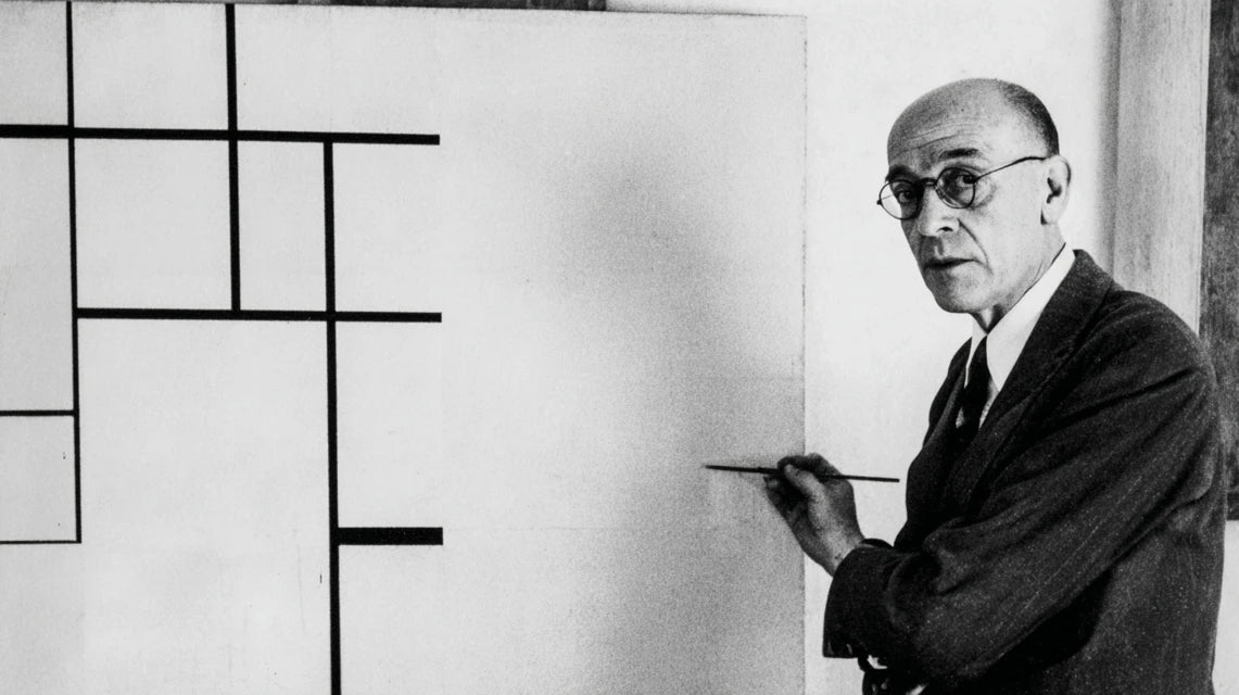 Biographie de Mondrian 🎨 | L’architecte de l’abstraction géométrique