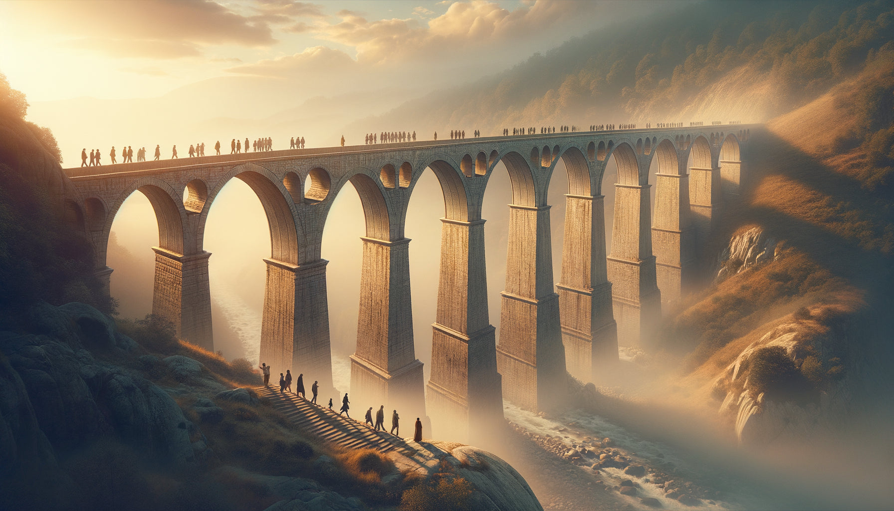 Tableaux de Ponts : Symboles de Connexion et Collaboration