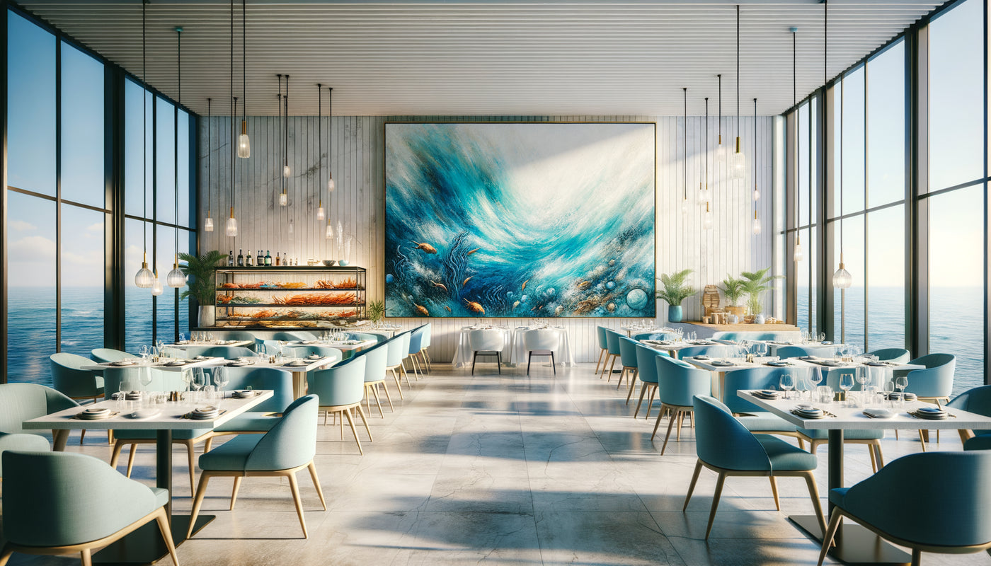Pourquoi les Tableaux Bleus Subliment les Restaurants de Poisson